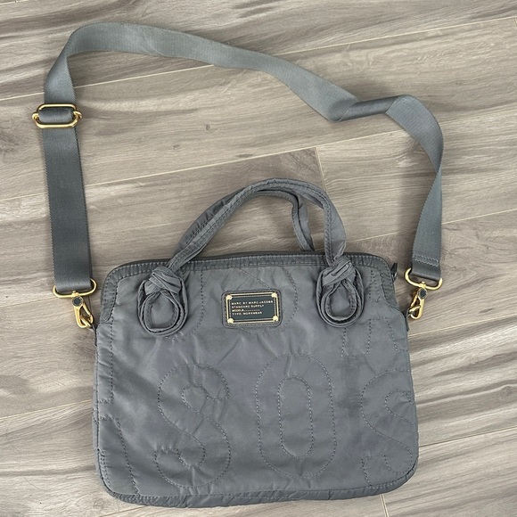 Marc Jacobs | Bags | Marc Jacobs Gray Quilted Crossbody Bag | Poshmark